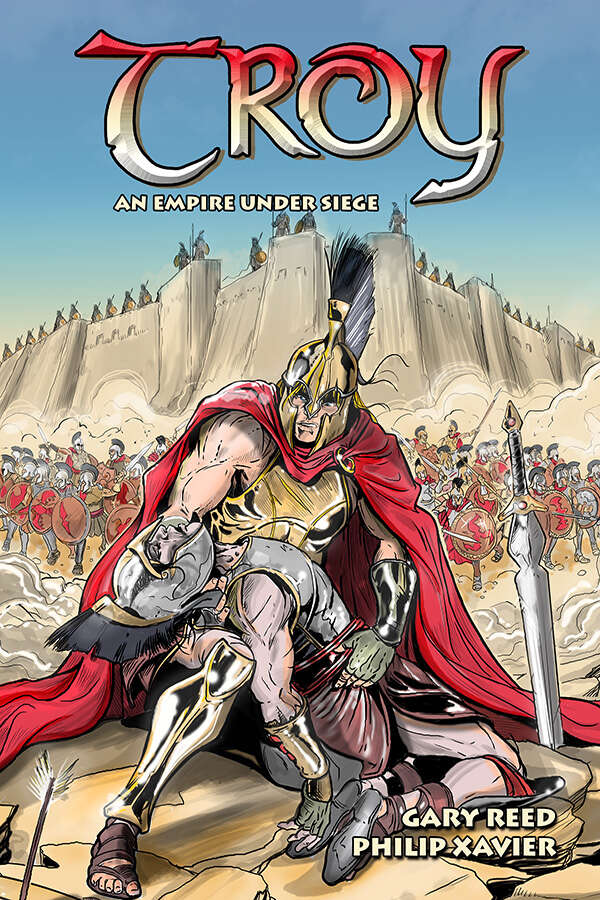 Troy: An Empire Under Siege (Graphic Novel) - Caliber Comics | Troy: An ...