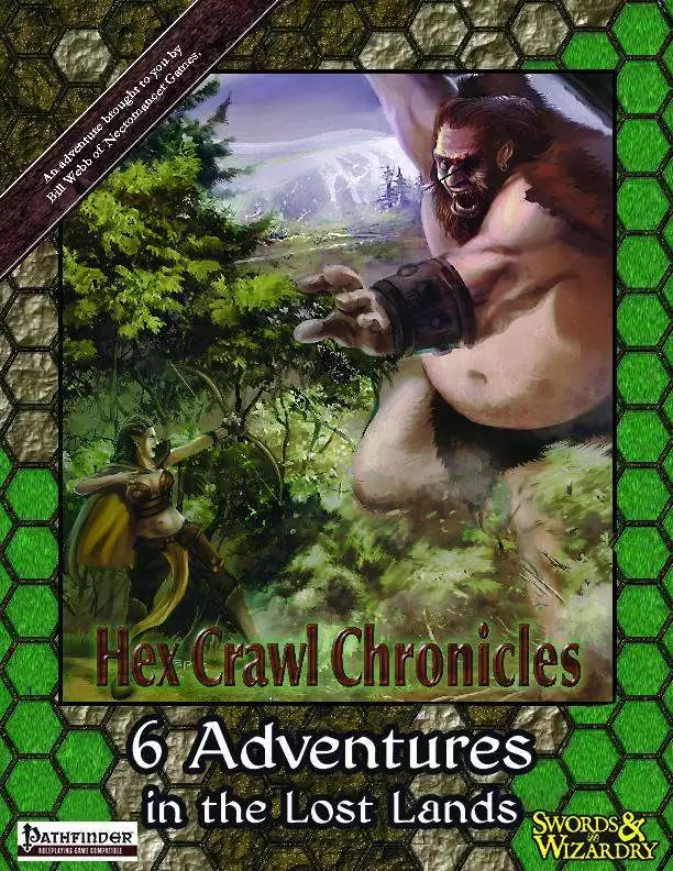 Hex Crawl Chronicles Six-Pack (Swords and Wizardry) [BUNDLE] - Frog God Games | DriveThruRPG