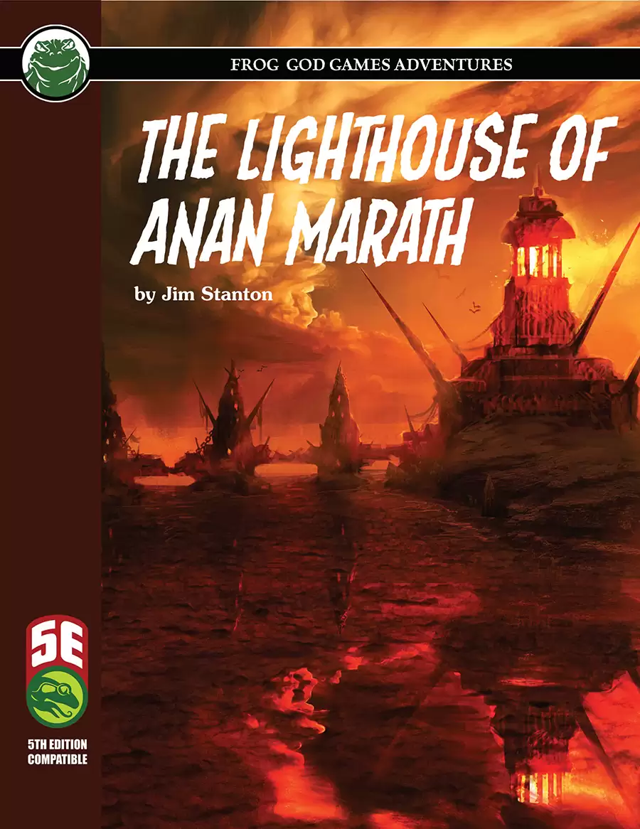 The Lighthouse of Anan Marath (5e) - Frog God Games | FGG Fifth Edition ...