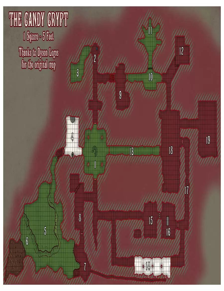 Orcus on 34th Level Map and Tokens (VTT) - Frog God Games | 12 Days of ...