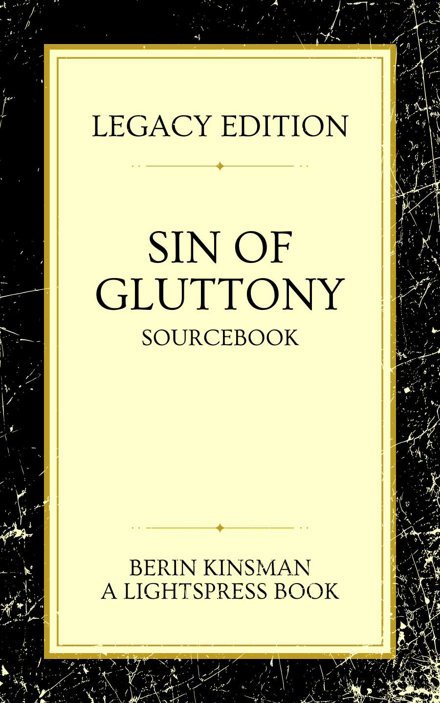 Sin of Gluttony - Lightspress Media | FANTASY SOURCEBOOKS | HORROR ...