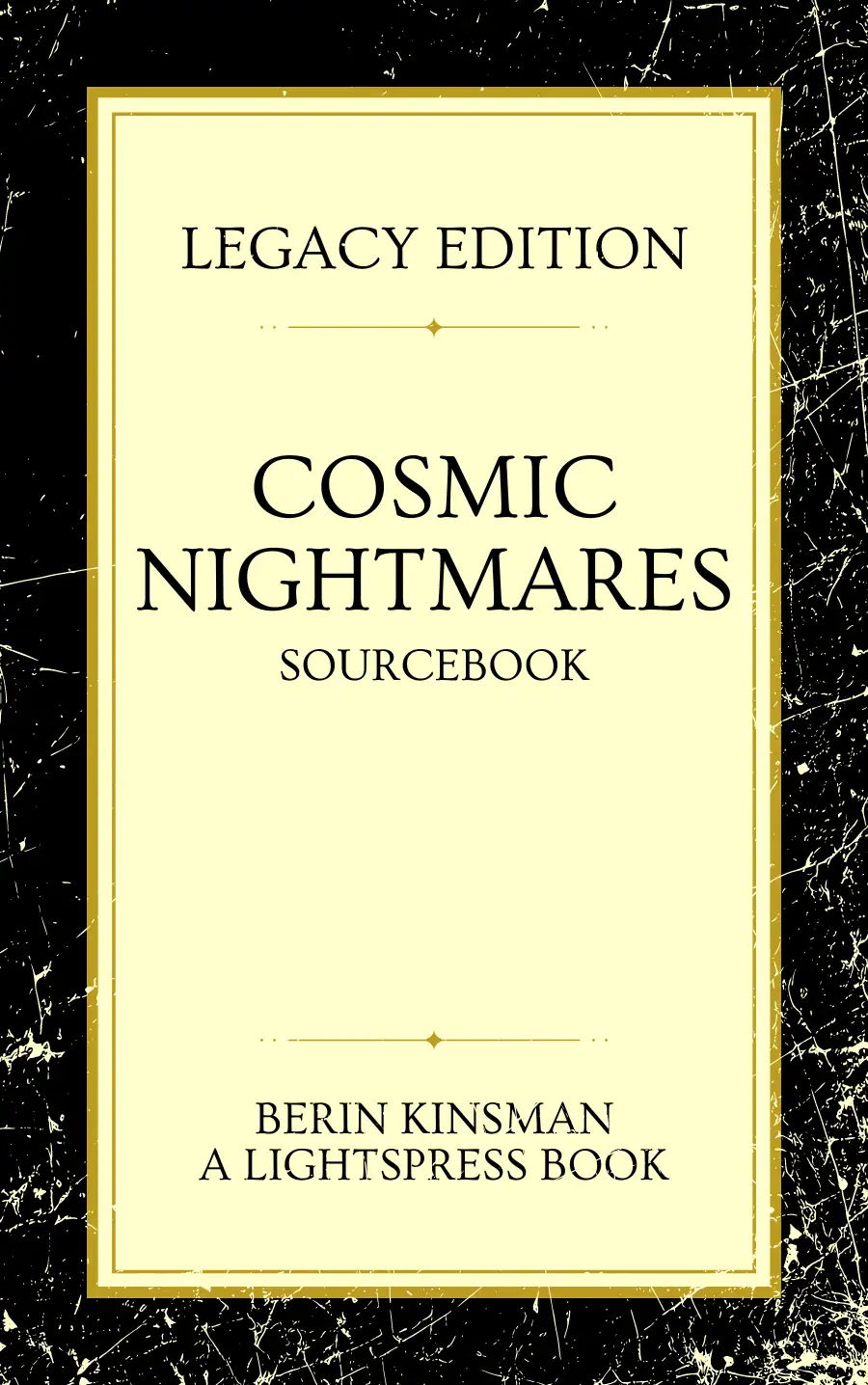 Cosmic Nightmares - Lightspress Media | FANTASY SOURCEBOOKS | HORROR ...