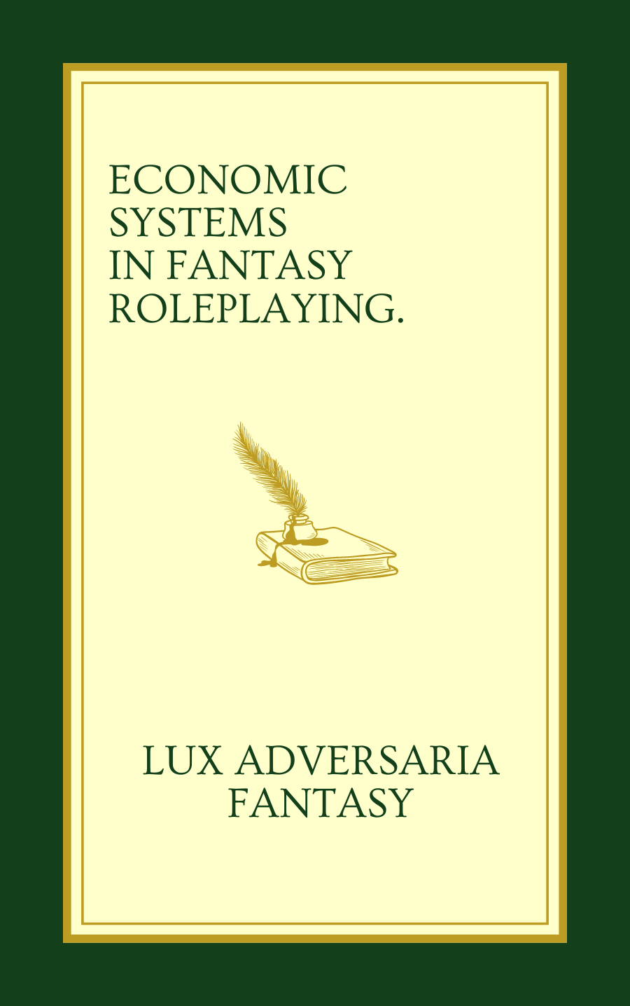 Economic Systems - Lightspress Media | DriveThruRPG