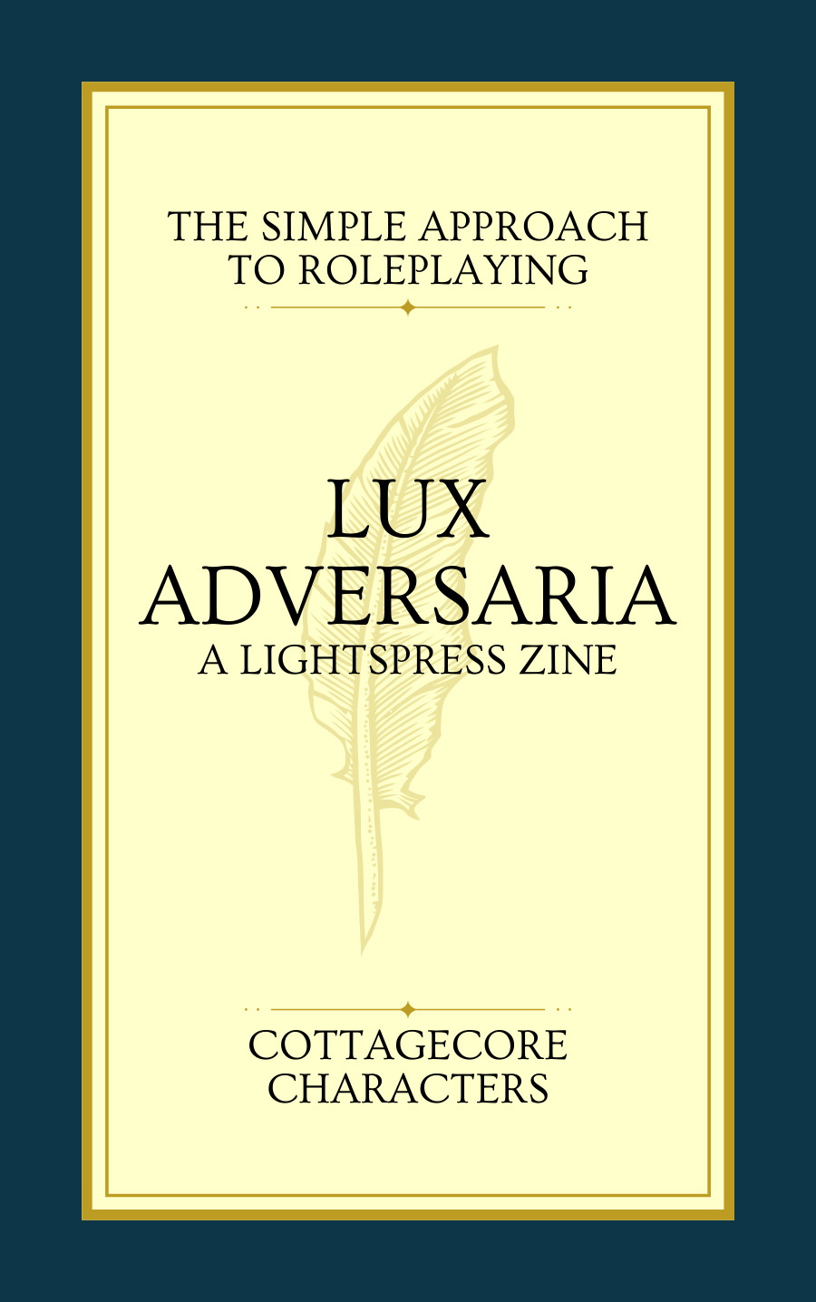 Cottagecore Characters - Lightspress Media | Lux Adversaria ...