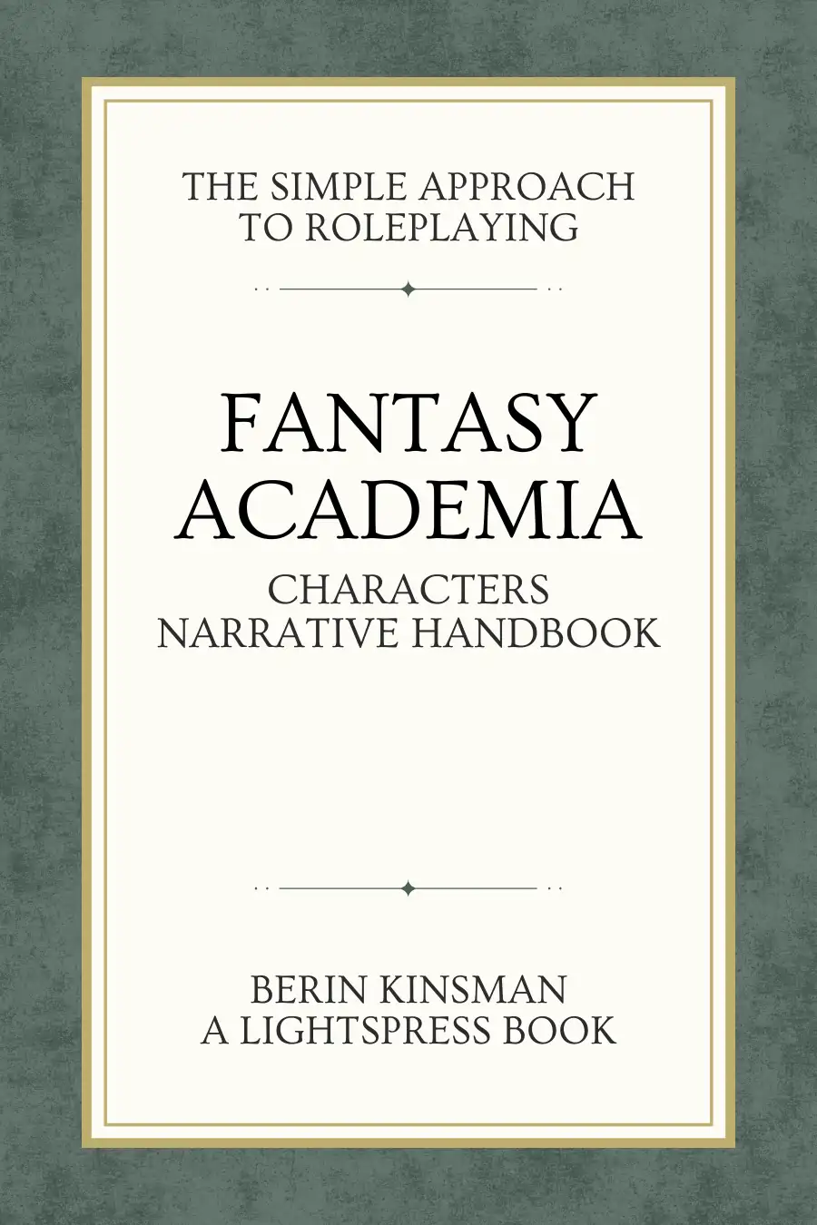 Dark Academia Characters - Lightspress Media | DriveThruRPG