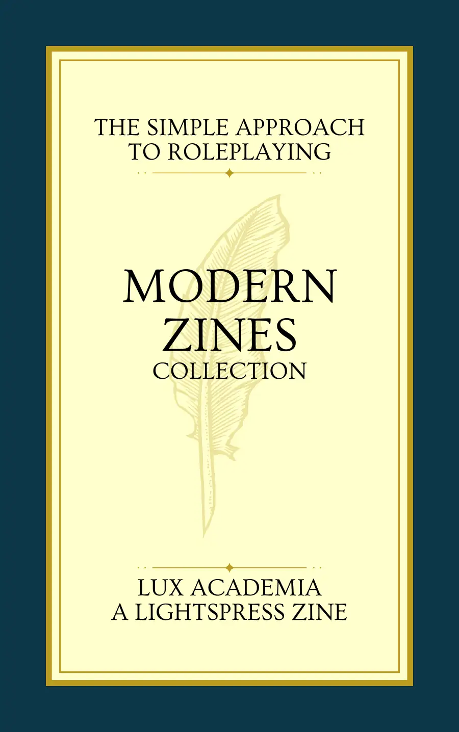MODERN ZINES [BUNDLE] - Lightspress Media | ESSAYS & ZINES | BUNDLE & DEALS | DriveThruRPG