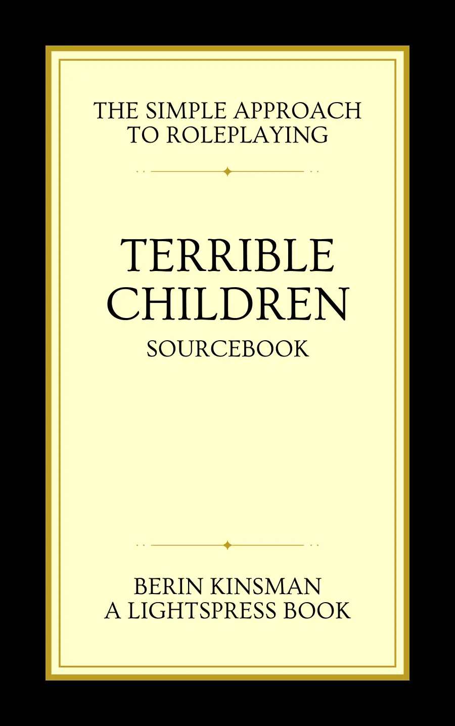 Terrible Children - Lightspress Media | HORROR SOURCEBOOKS | DriveThruRPG