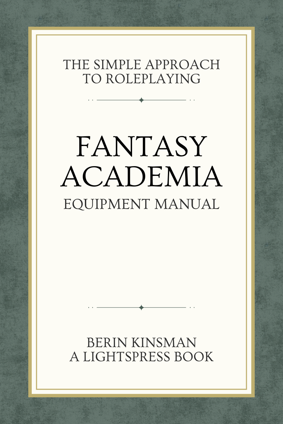 Fantasy Academia Equipment Manual - Lightspress Media | FANTASY ...