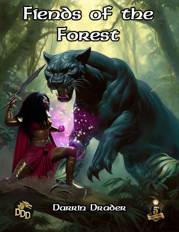 Fiends of the Forest (5E OGL) - Darrin Drader Designs | Baleful Bestiary | DriveThruRPG