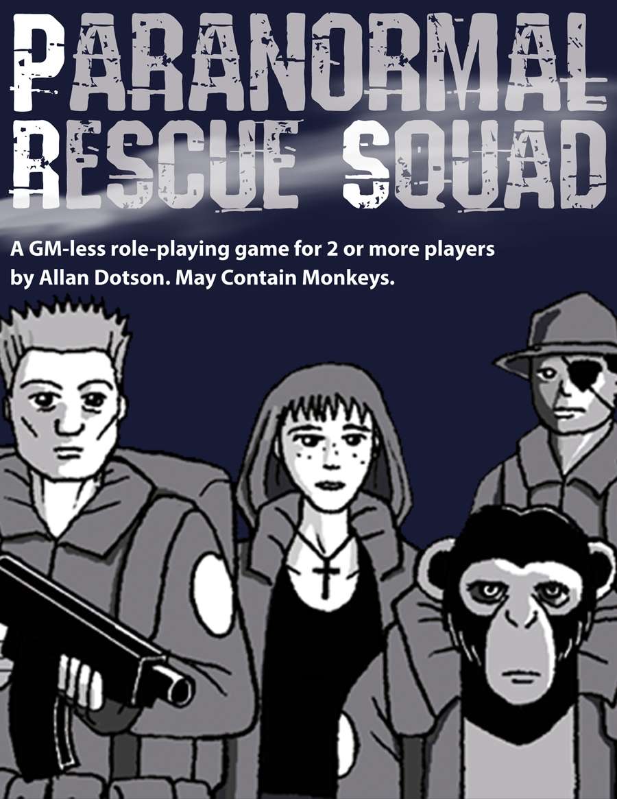 Paranormal Rescue Squad - May Contain Monkeys | DriveThruRPG