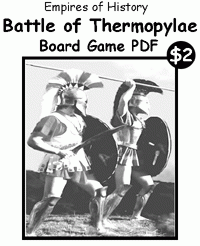 Battle of Thermopylae Board Game - Guild of Blades | Empires of History ...