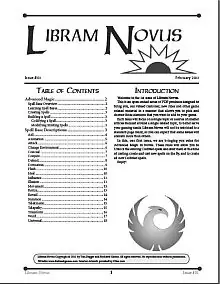 Libram Novus #2 - Firehawk Games | Libram Novus | DriveThruRPG
