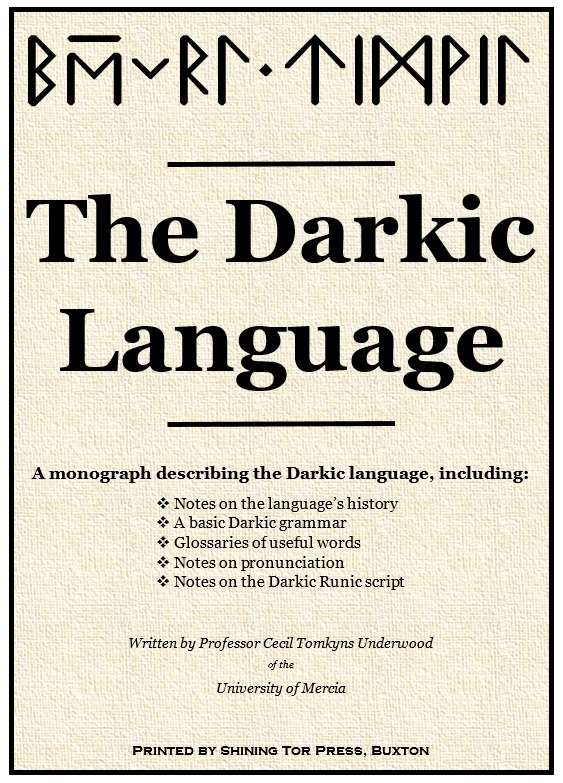 The Darkic Language - DRAKAT Games | DriveThruRPG