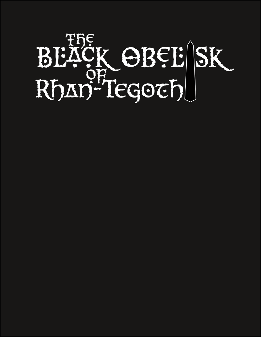 The Black Obelisk of Rhan-Tegoth - Red Ram Studios | DriveThruRPG