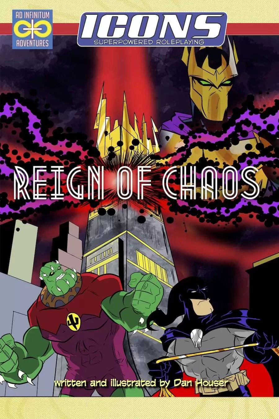 ICONS: Reign of Chaos - Ad Infinitum Adventures | ICONS | DriveThruRPG