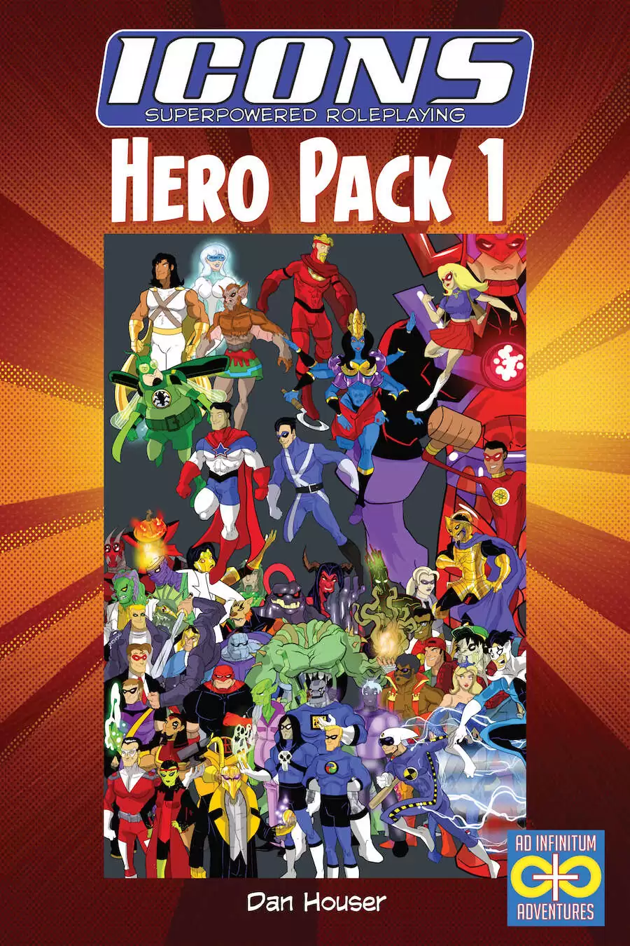 ICONS: Hero Pack 1 Assembled - Ad Infinitum Adventures | ICONS ...