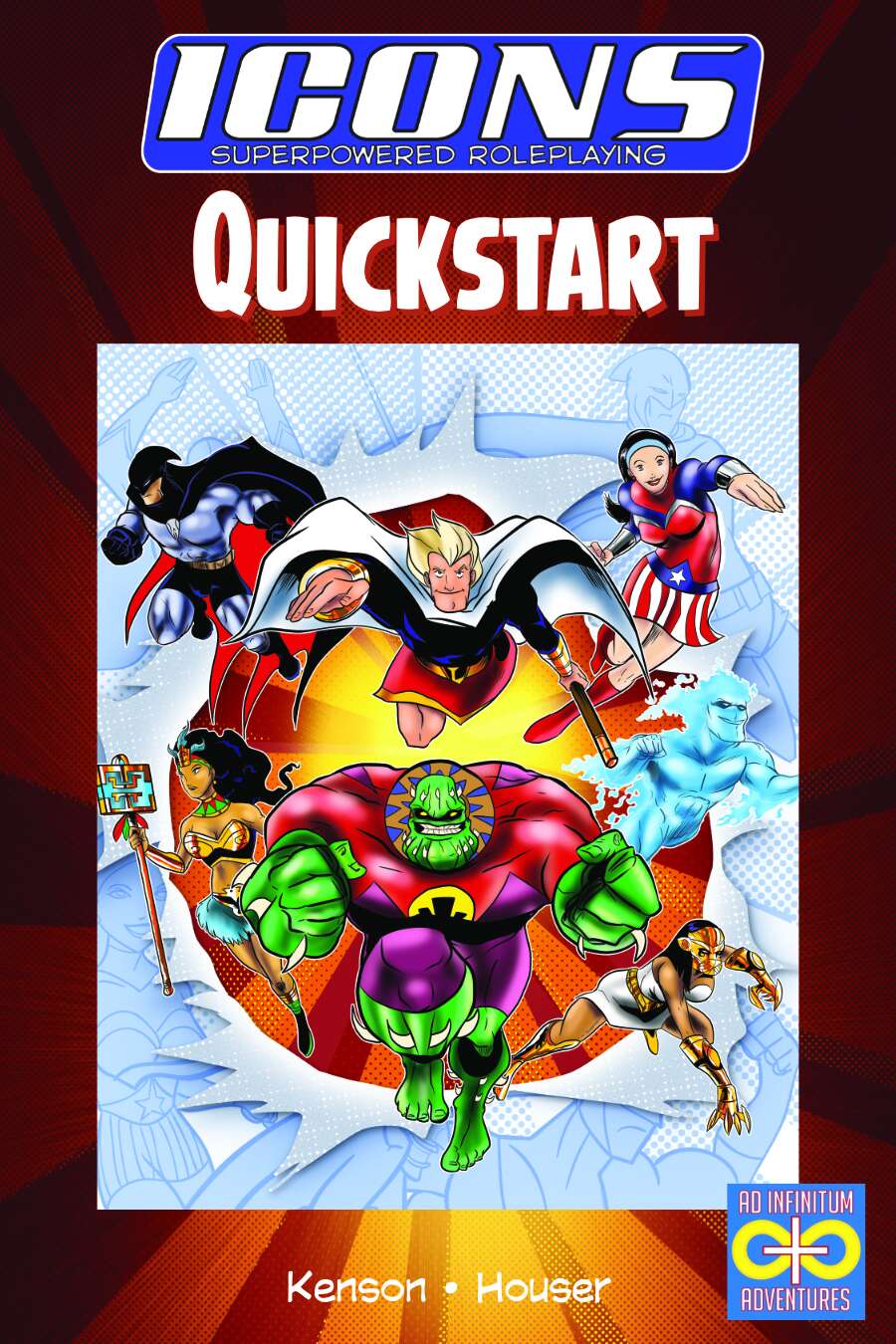 Icons Quickstart - Ad Infinitum Adventures | ICONS | DriveThruRPG