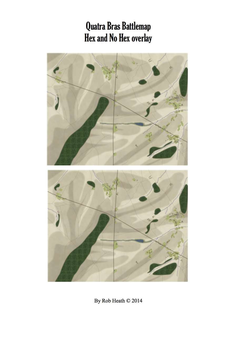 Quatra Bras Battlemap - Twylite Games | DriveThruRPG