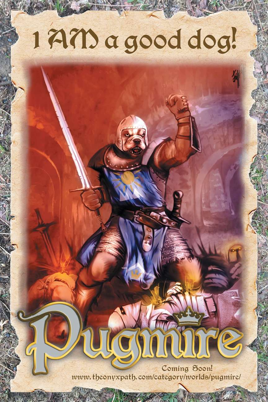 Sgt. Leo Bulldog (Pugmire Poster 3) - Onyx Path Publishing | Pugmire ...