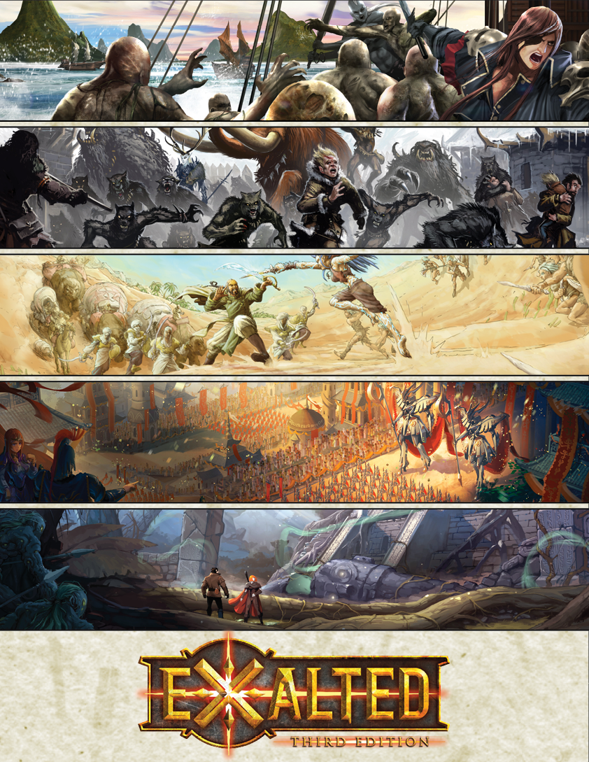 Exalted 3rd Edition Wallpapers - Onyx Path Publishing | Exalted 3rd ...