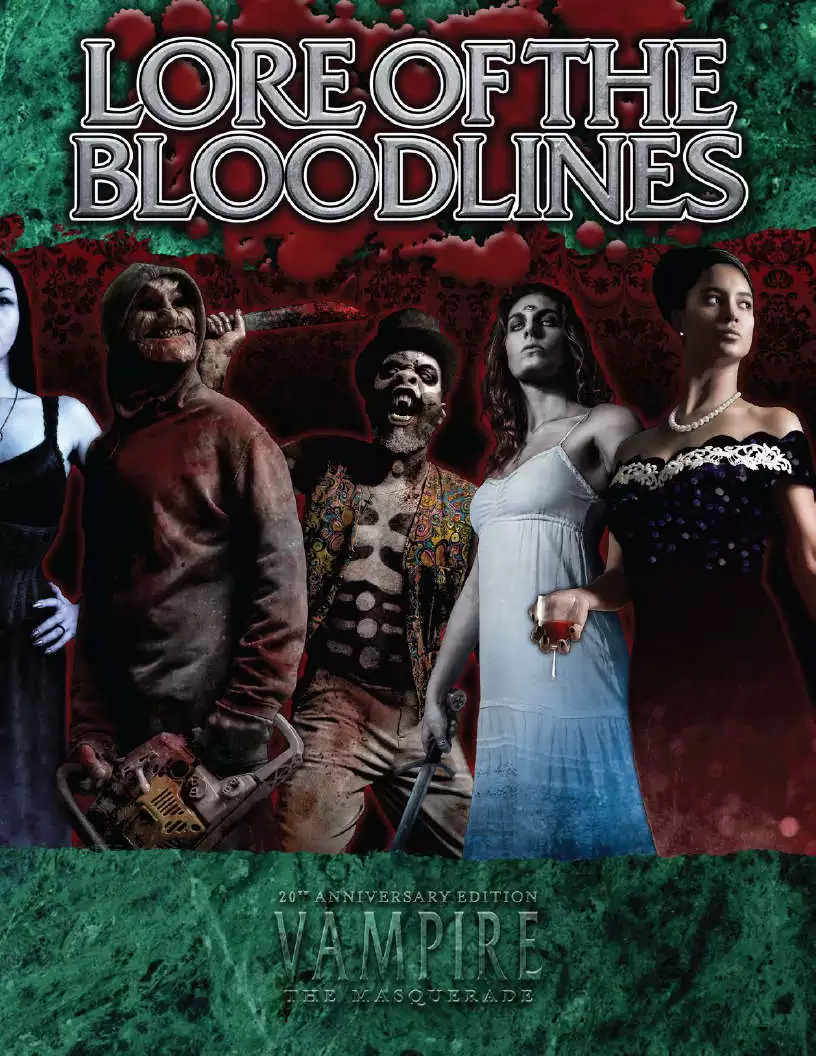 V20 Lore of the Bloodlines - Onyx Path Publishing | Vampire 20th ...