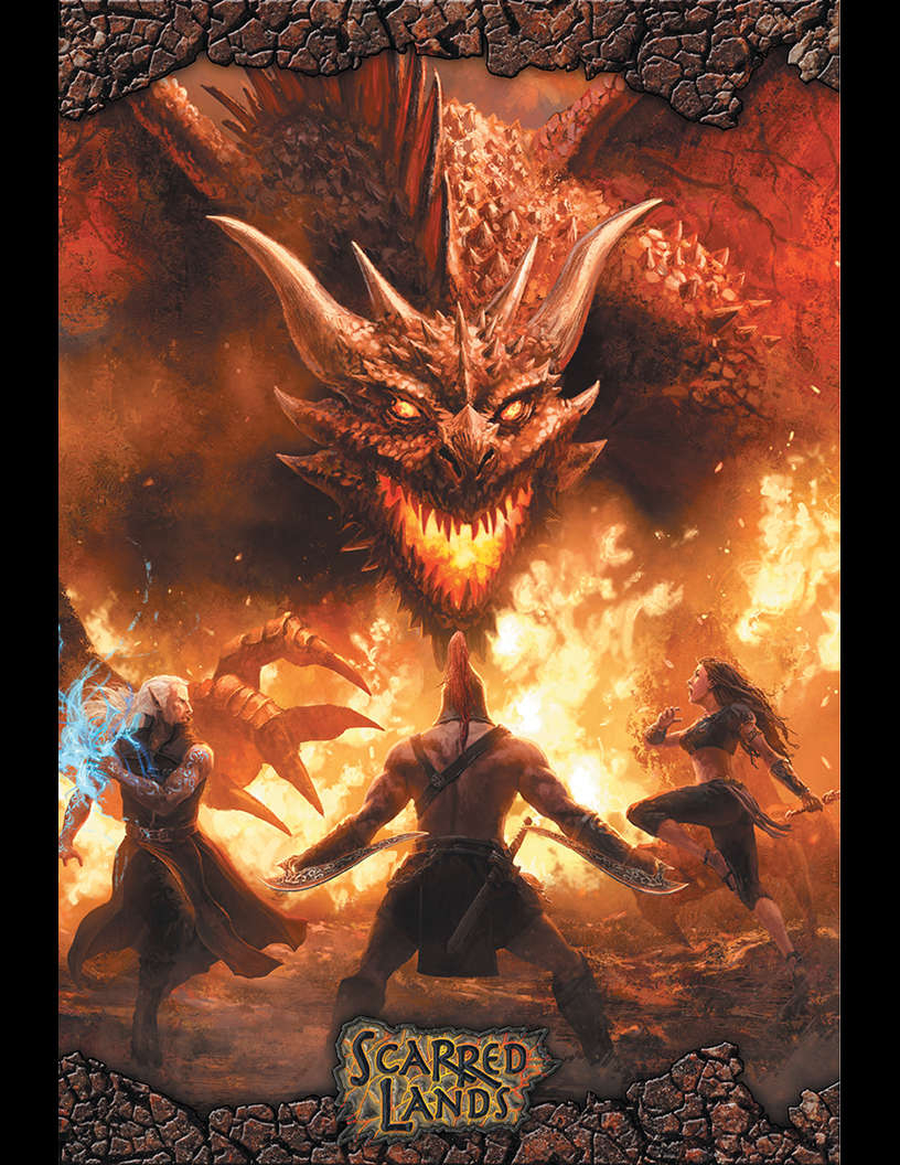Scarred Lands Player's Guide Dragon Poster - Onyx Path Publishing ... Scarred Lands Player's Guide Dragon Poster - Onyx Path Publishing ...