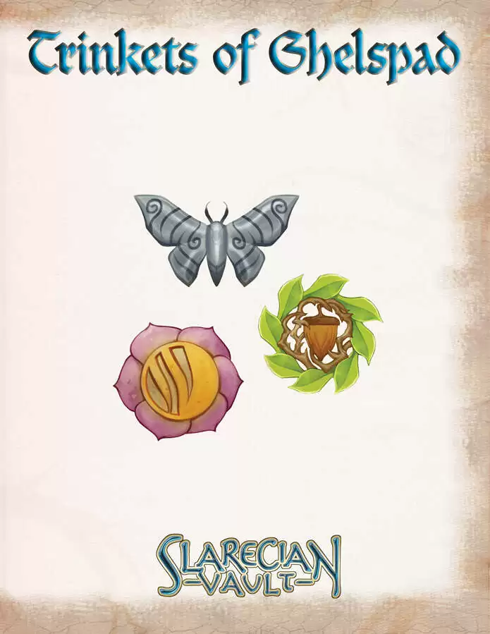 Trinkets of Ghelspad - Onyx Path Publishing | Slarecian Vault | David ...