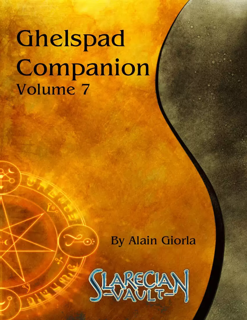 Ghelspad Companion - Volume 7 - Onyx Path Publishing | Slarecian Vault ...