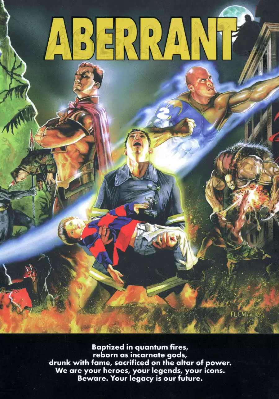 Aberrant Rulebook - Onyx Path Publishing | Trinity Universe | Trinity ...