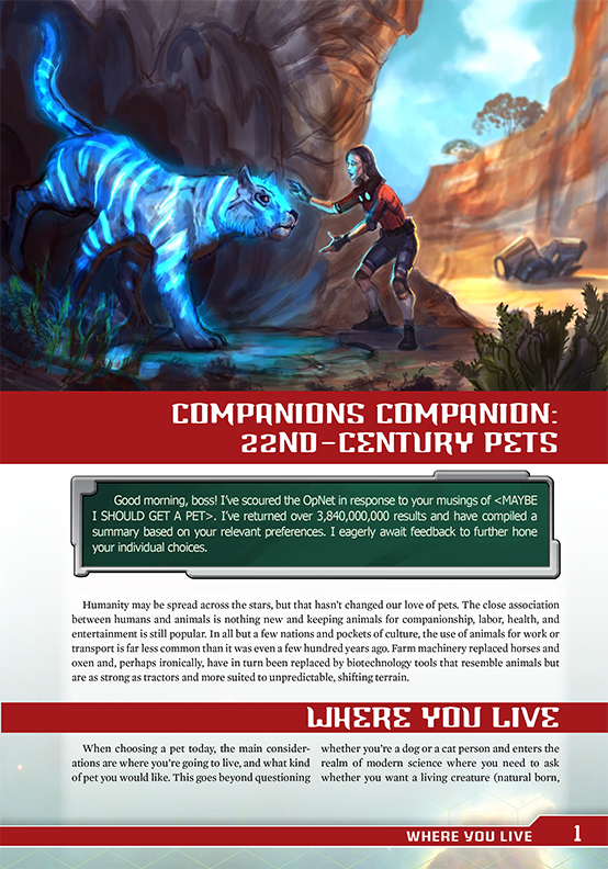 Trinity Continuum: Pets - Onyx Path Publishing | Trinity Continuum ...