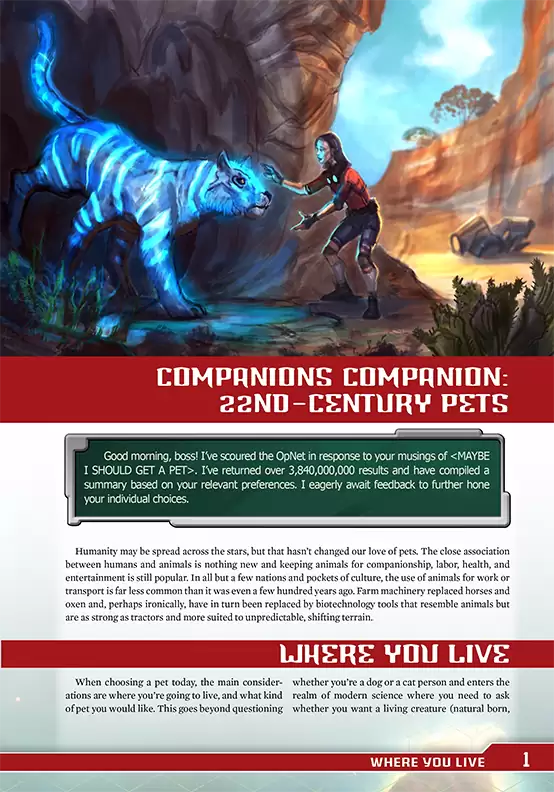 Trinity Continuum: Pets - Onyx Path Publishing | Trinity Continuum ...