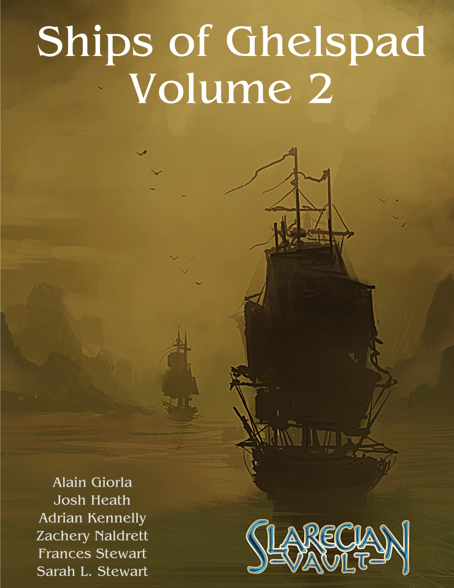 Ships of Ghelspad - Volume 2 - Onyx Path Publishing | Slarecian Vault ...