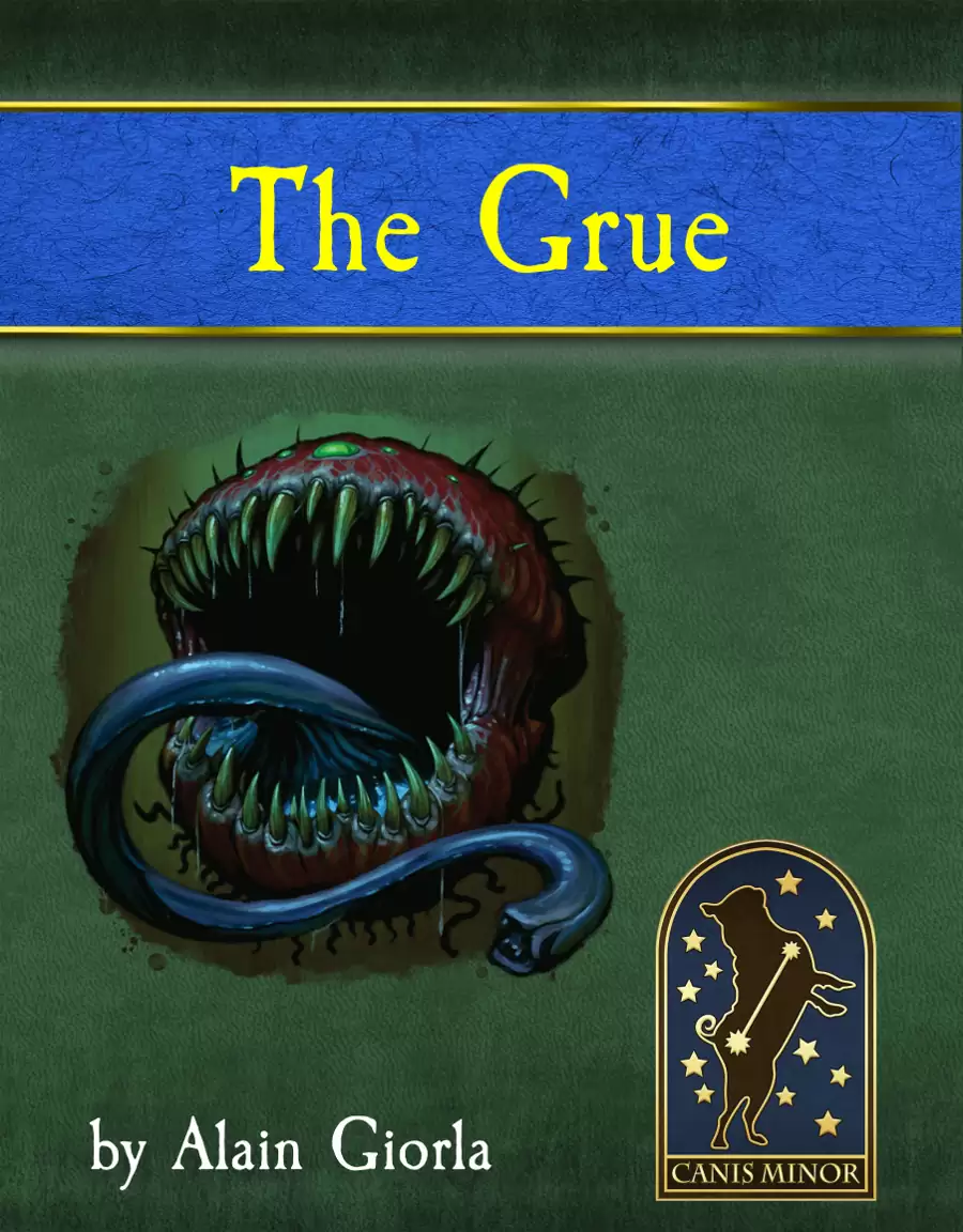 The Grue - Onyx Path Publishing | Canis Minor | DriveThruRPG