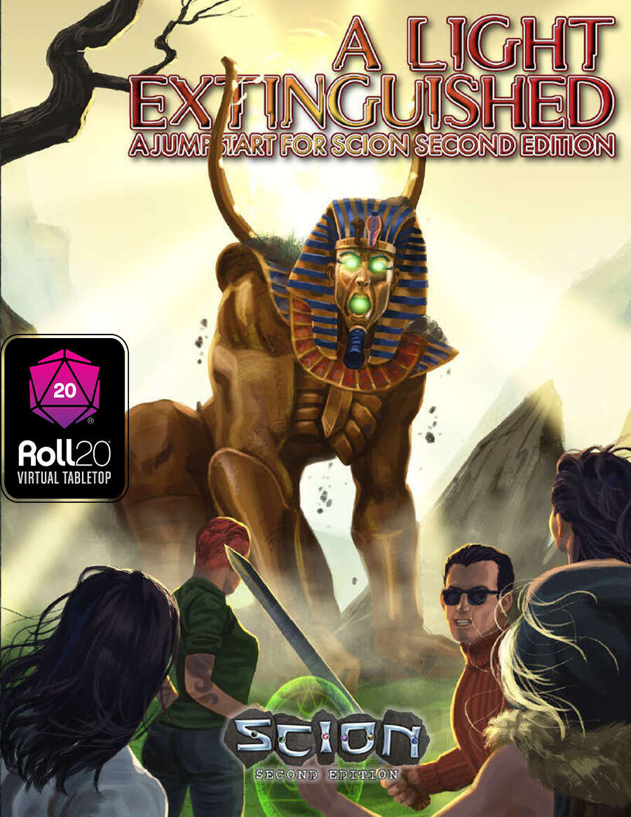 A Light Extinguished: A Jumpstart for Scion 2e | Roll20 VTT - Onyx Path Publishing | Scion 2nd ...