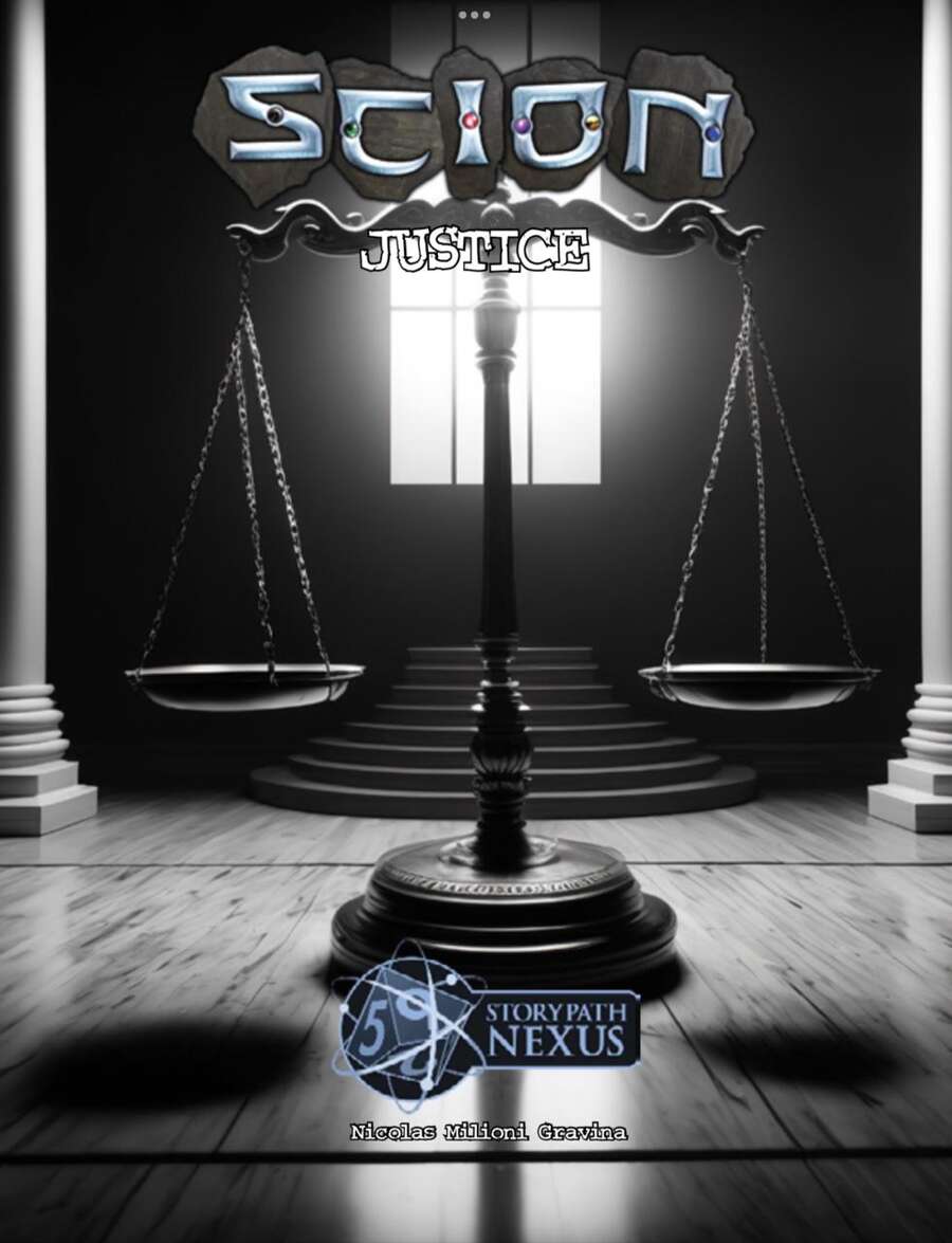 Scion: Justice - Onyx Path Publishing | StoryPath Nexus | DriveThruRPG