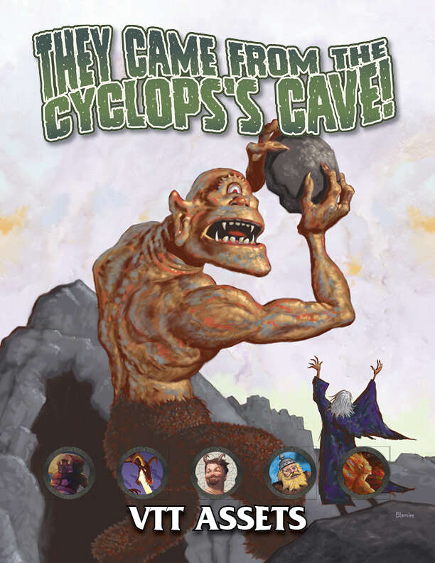 They Came From the Cyclops's Cave! VTT Assets - Onyx Path Publishing ...