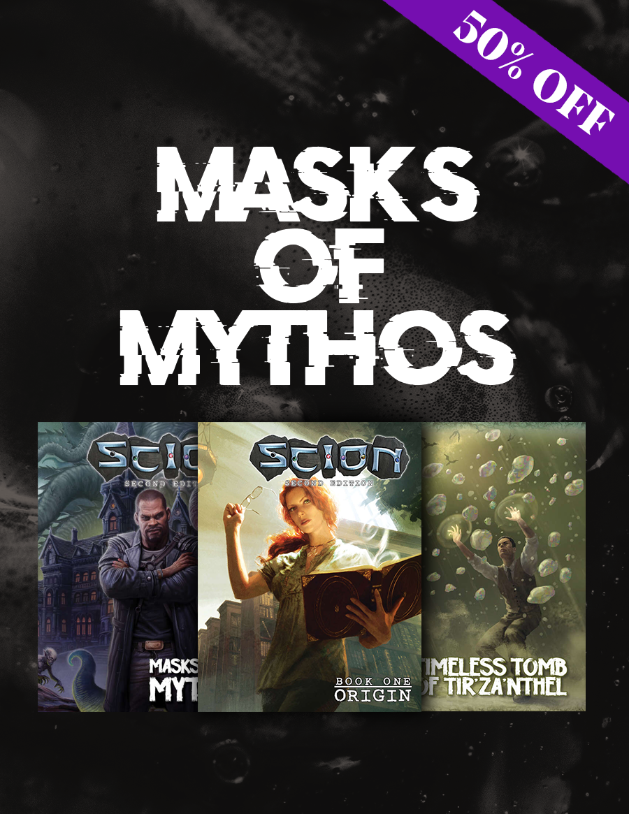 Masks of the Mythos Collection [BUNDLE] - Onyx Path Publishing | Scion 2nd Edition | DriveThruRPG
