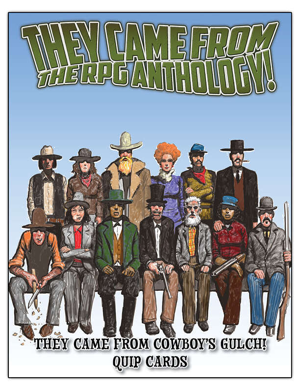 They Came from Cowboy’s Gulch! Quip Cards - Onyx Path Publishing | They ...