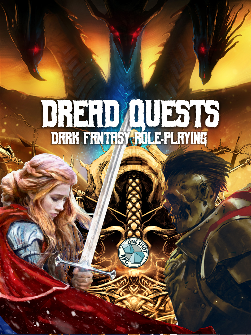 One-Shot RPG System Rules: Dread Quest Fantasy Rules - One Shot RPG ...