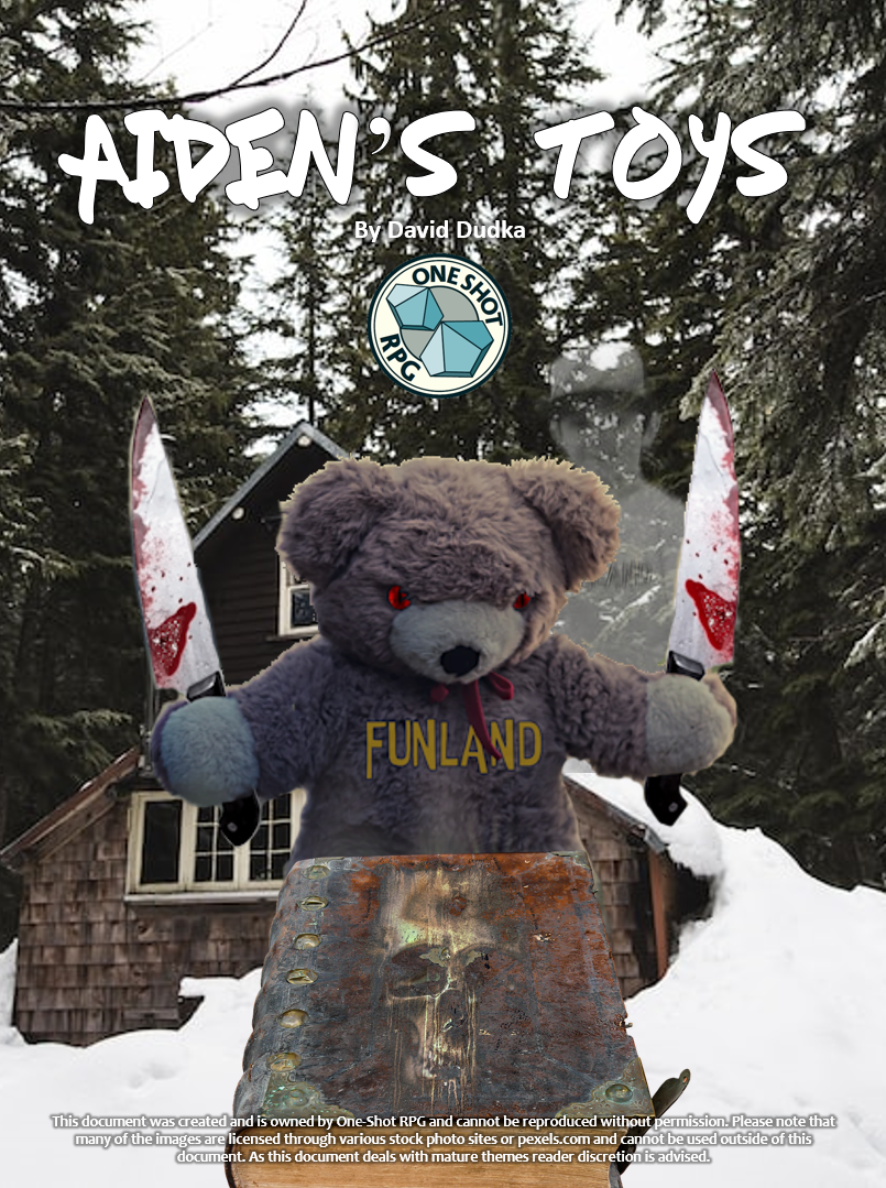 Aiden's Toys: A Modern Horror Adventure - One Shot RPG | DriveThruRPG
