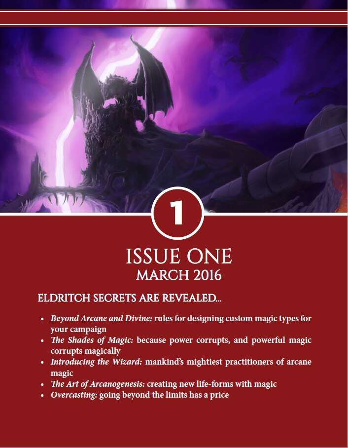 Axioms Issue 1: Eldritch Secrets Revealed - Autarch | DriveThruRPG