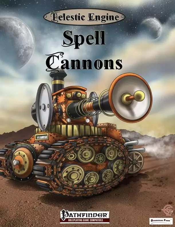 Spell Cannons - Bloodstone Press | Telestic Engine | DriveThruRPG