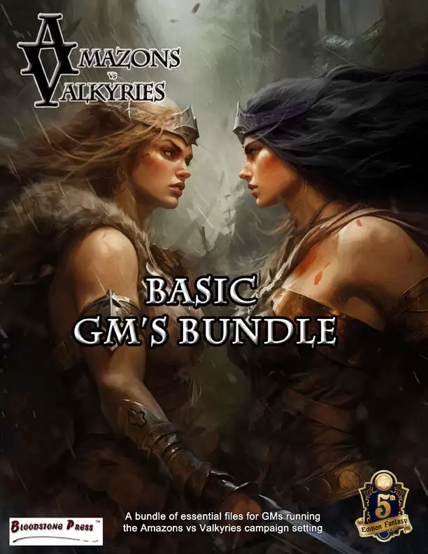 Amazons vs Valkyries: Basic GM's Bundle (5e) [BUNDLE] - Bloodstone ...