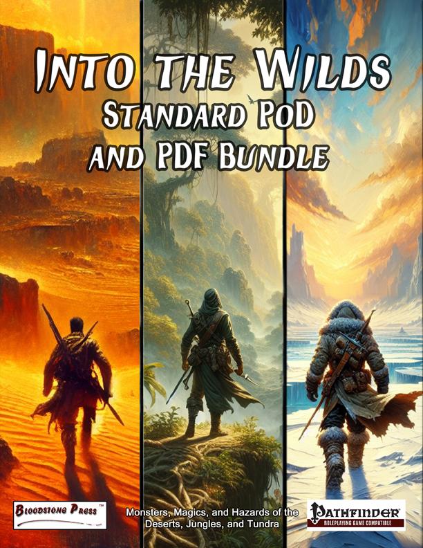 Into the Wilds: Standard PoD and PDF Bundle [BUNDLE] - Bloodstone Press ...