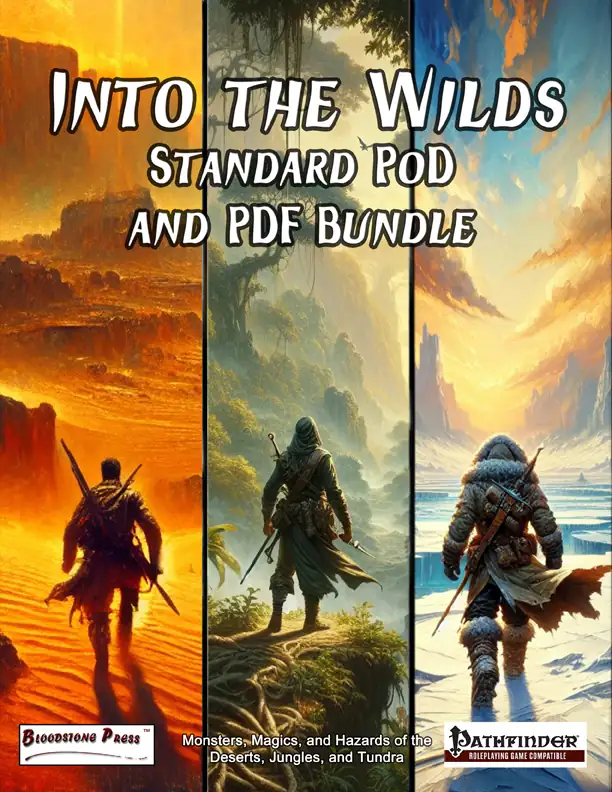 Into the Wilds: Standard PoD and PDF Bundle [BUNDLE] - Bloodstone Press | Shadelands | DriveThruRPG