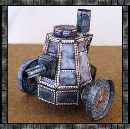 Cog Cruiser: Steam Tower - Mayhem in Paper | One Monk Miniatures | Cog ...