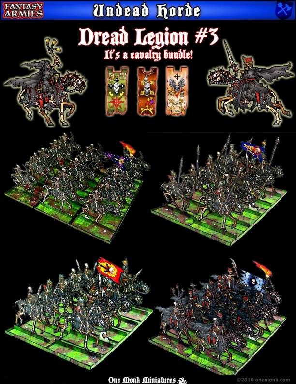 Dread Legion #3 [BUNDLE] - Mayhem in Paper | One Monk Miniatures ...