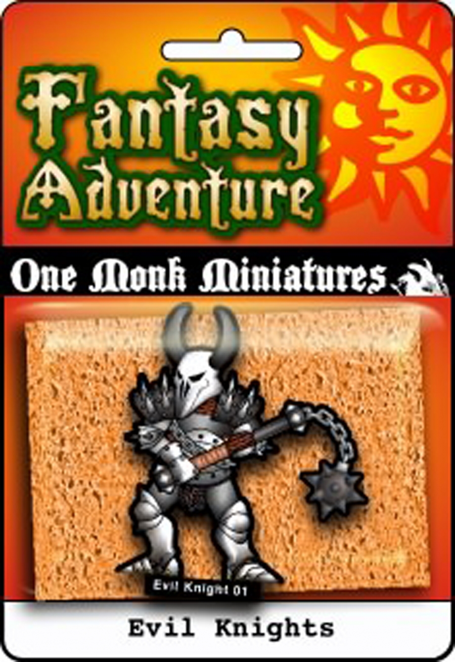 Evil Knights - Mayhem in Paper | One Monk Miniatures | One Monk ...