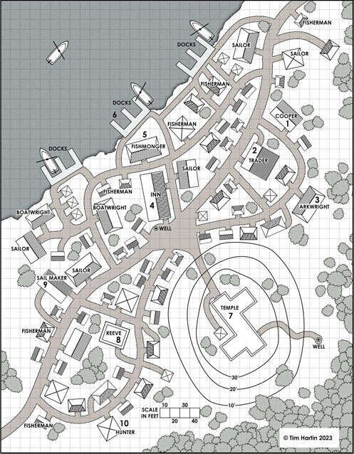 English Village Layout