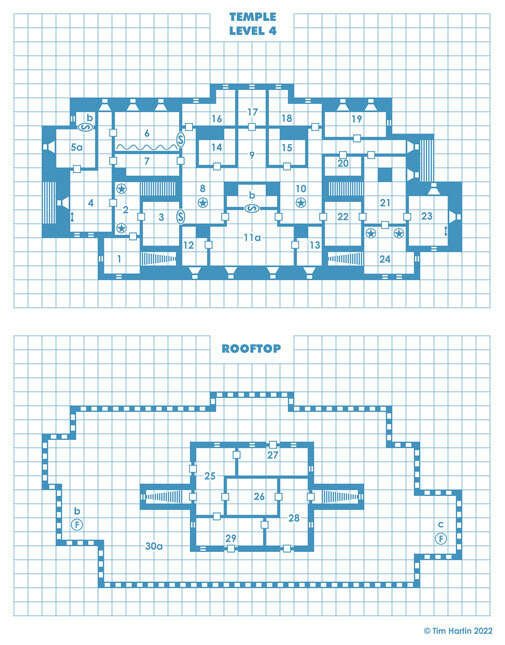 Old School Blue Map #21 - Paratime Design | Building Maps | DriveThruRPG